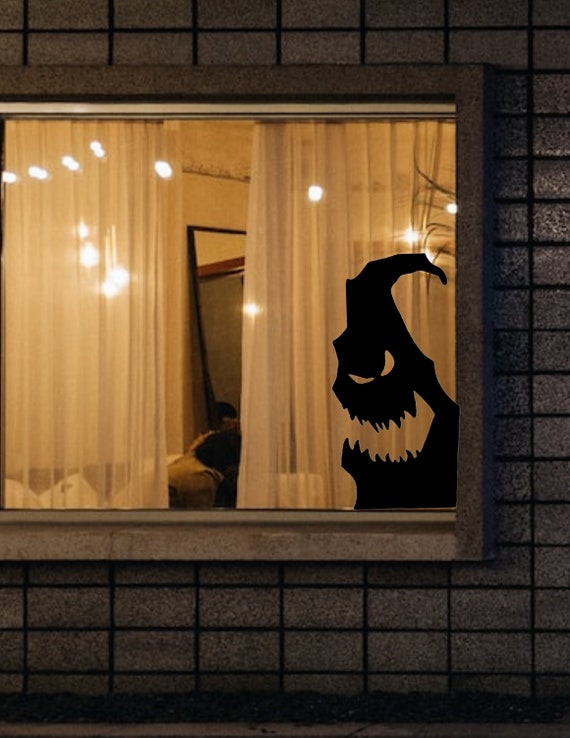 Monster Window Silhouette