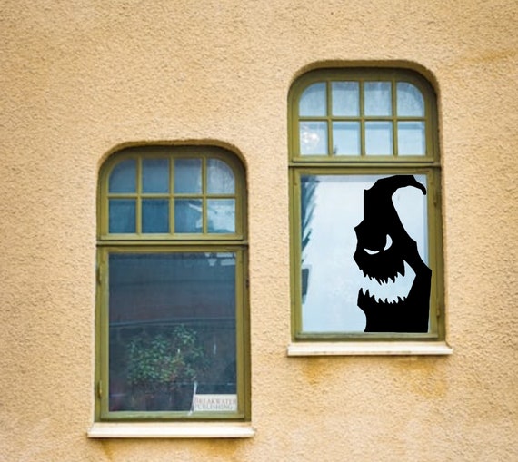 Monster Window Silhouette