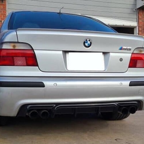 BMW E39 Rear Diffuser M Sport ABS Plastic NOT Fits M5 - Etsy