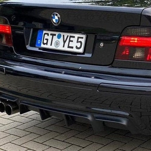 BMW E39 Rear Diffuser M Sport ABS Plastic NOT Fits M5 - Etsy