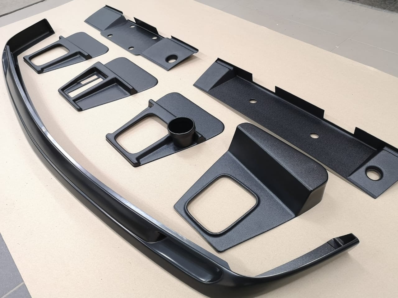 BMW E34 Splitter Mtech Style Front Lip Spoiler, Abs Plastic, M5 Style ...