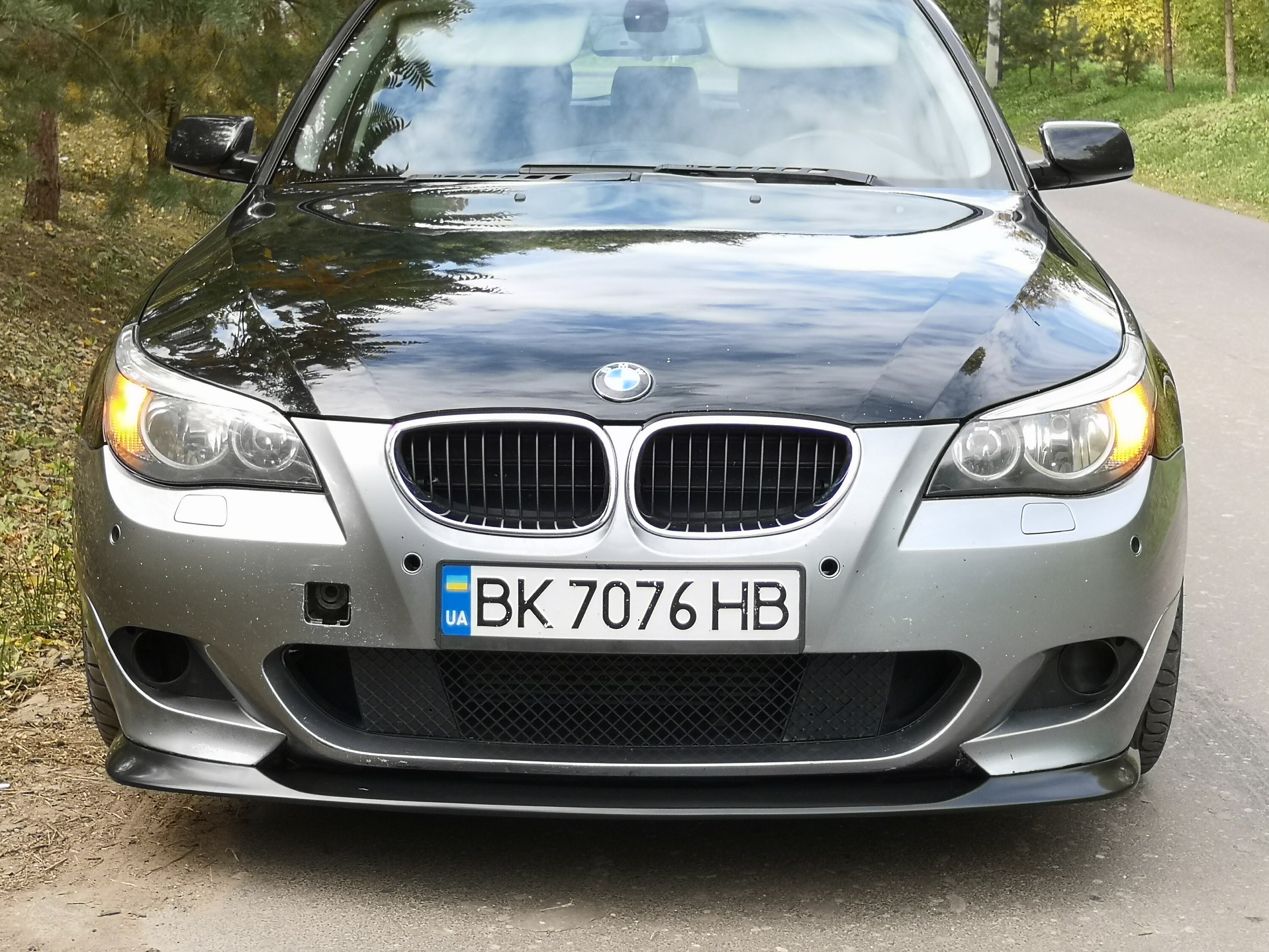 BMW E60 E61 Front Lip, Front Splitter, Spoiler Front Mtech Bumper, Fits ...
