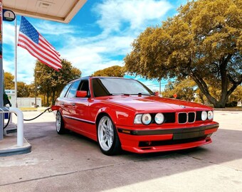 BMW E34 Spoiler Front Bumper M-tech Style Splitter Lip Spoiler | Etsy