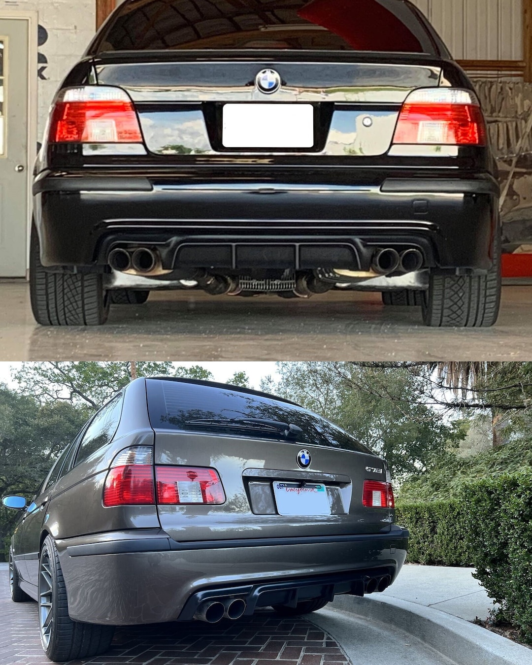 BMW E39 Rear Diffuser M Sport, 520i, 523i, 525i, 528i, 530i, 535i, 540i ...
