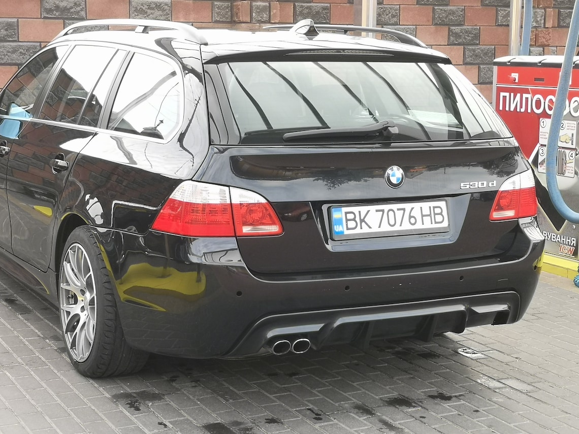 BMW E60 E61 Rear Diffuser M Sport Fits Mtech Bumper 1/2/4 | Etsy
