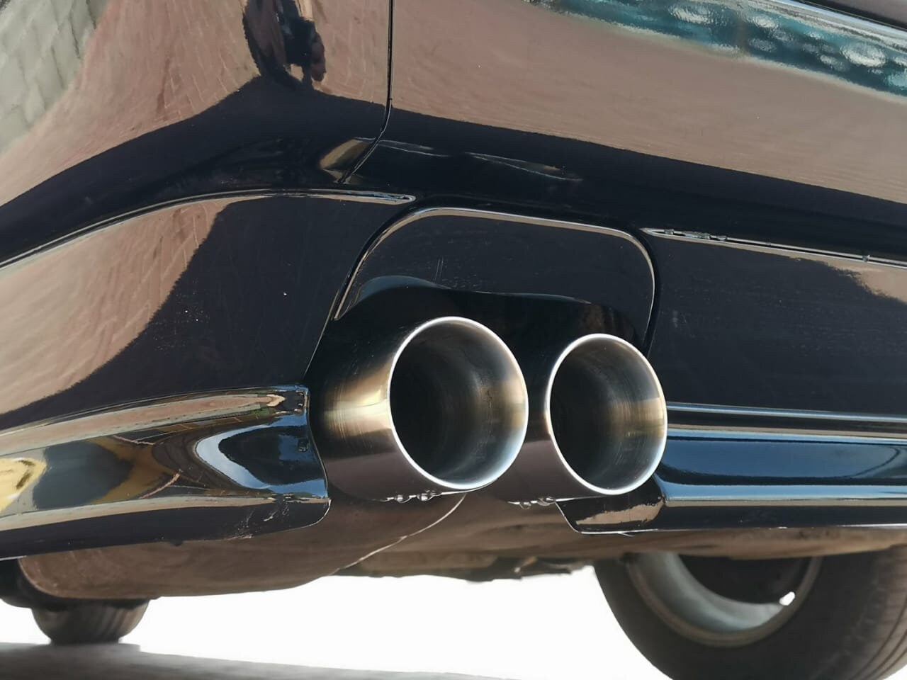 BMW E34 Rear Splitter Mtech Spoiler M5 Lip for Rear Bumper, Abs Plastic ...