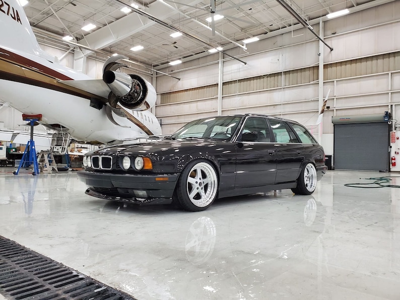 Sedan Touring BMW E34 Front Lip Spoiler Splitter Mtech Abs Plastic - Etsy