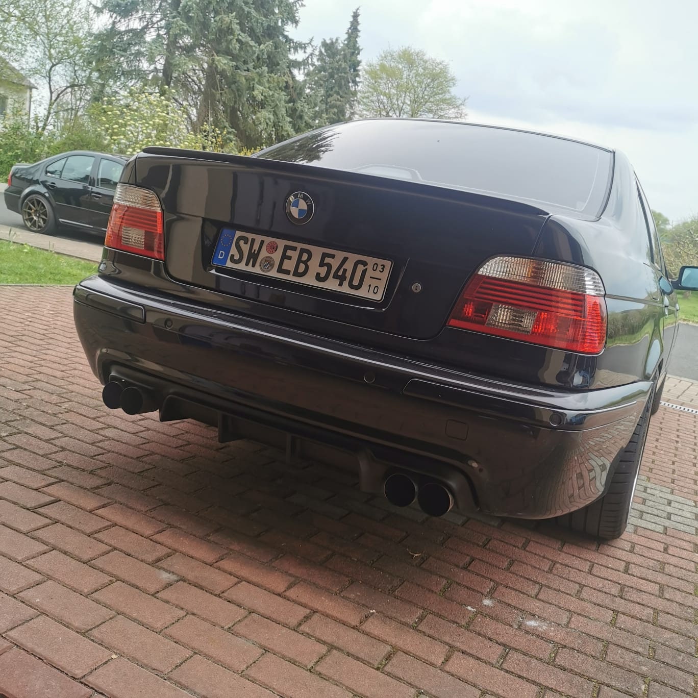 BMW E39 Rear Diffuser M Sport, Fits Sedan and Touring Wagon for 1/2/4 ...