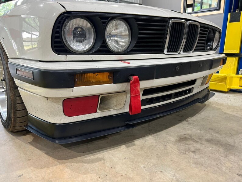 BMW E30 Front Lip Spoiler IS Style Splitter ABS Plastic - Etsy