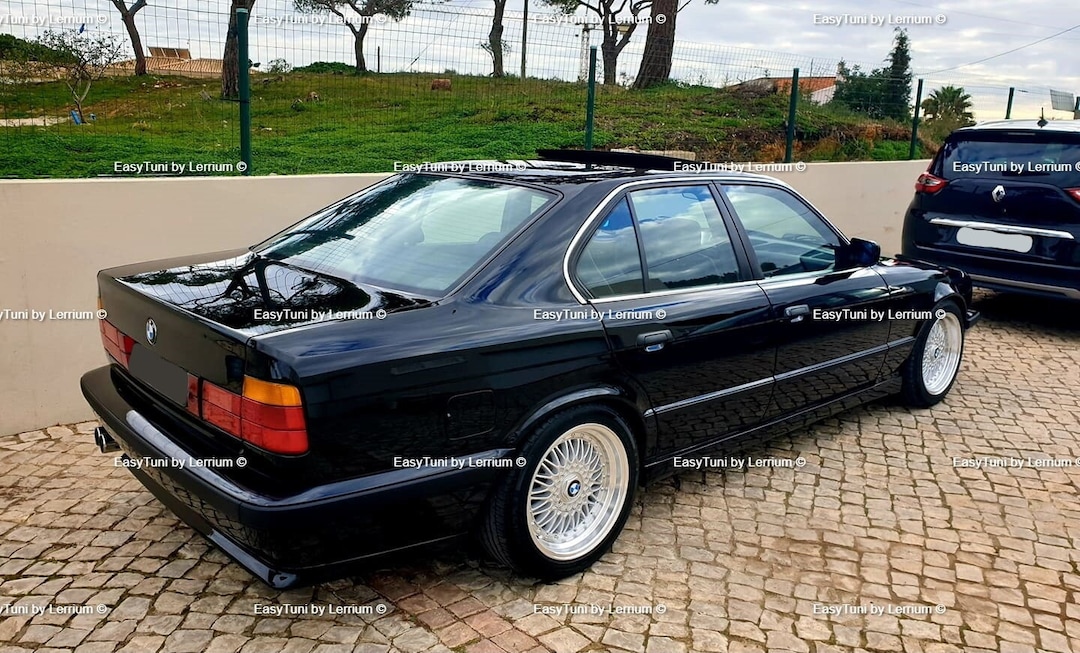 BMW E34 Rear Splitter Mtech Spoiler M5 Lip for Rear Bumper, Abs Plastic ...