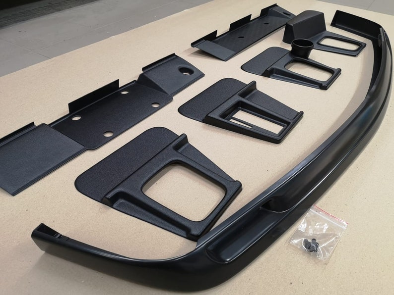 BMW E34 Splitter Mtech Style Front Lip Spoiler, Abs Plastic, M5 Style ...