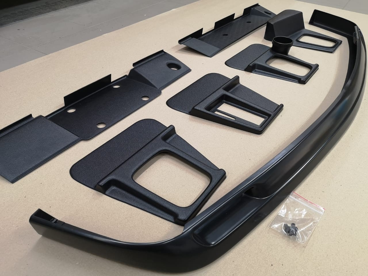 BMW E34 Splitter Mtech Style Front Lip Spoiler, Abs Plastic, M5 Style ...