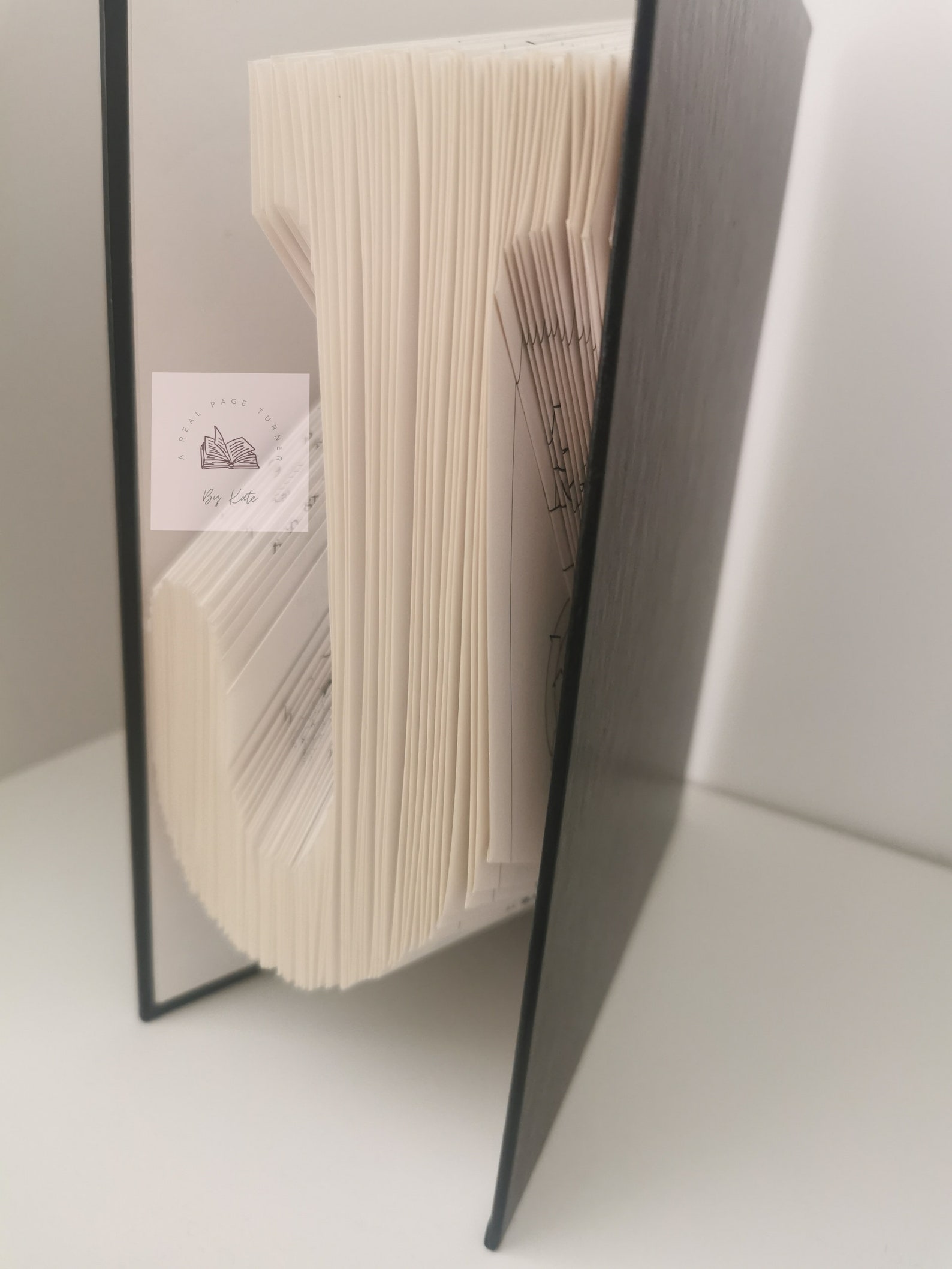 Book Folding Pattern - Letter J - Initials - Instructions - Special ...