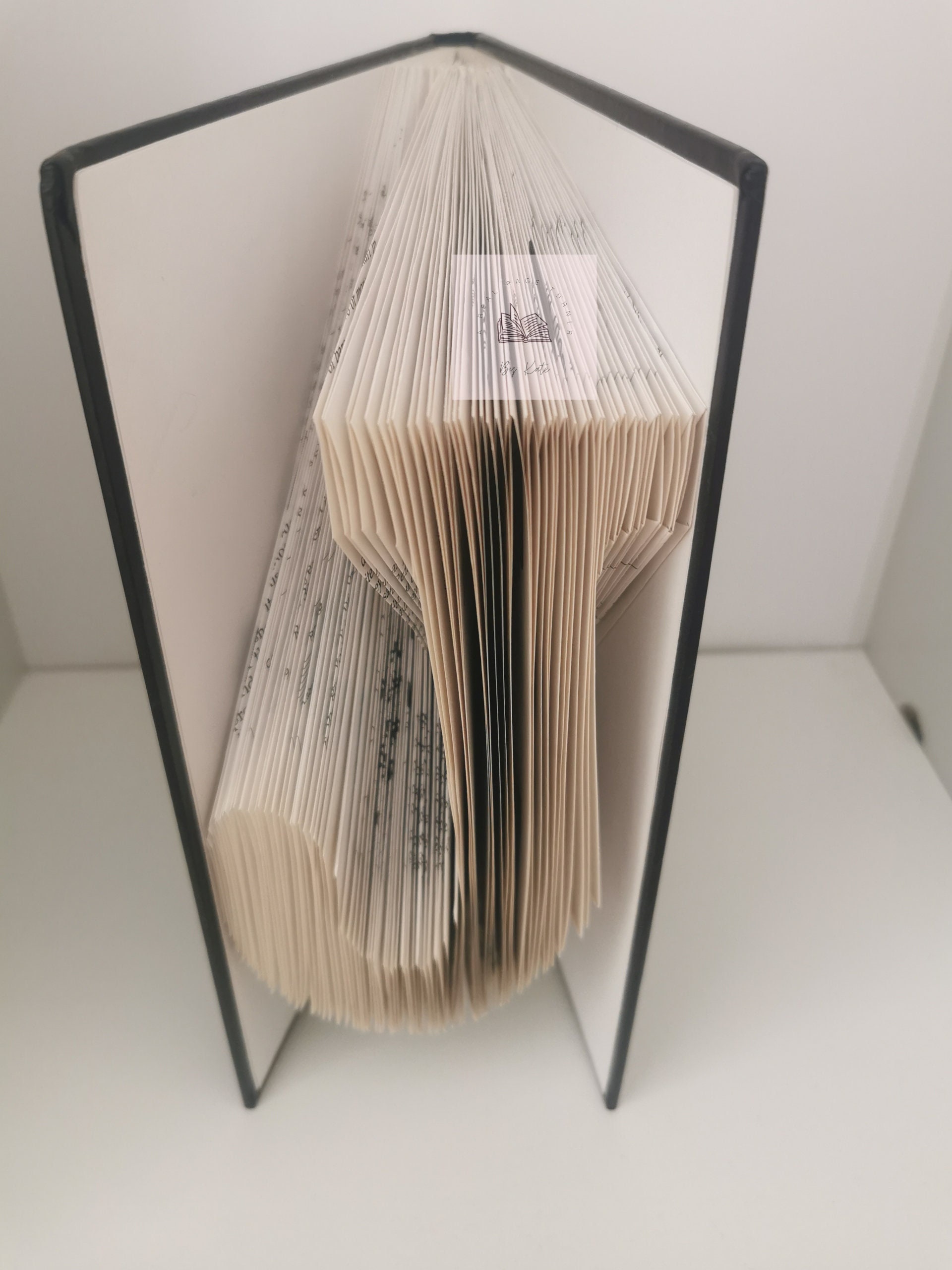 Book Folding Pattern - Letter J - Initials - Instructions - Special ...