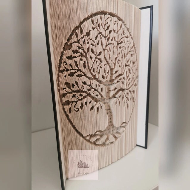 Tree of Life Book Folding Pattern Instructions Life - Etsy