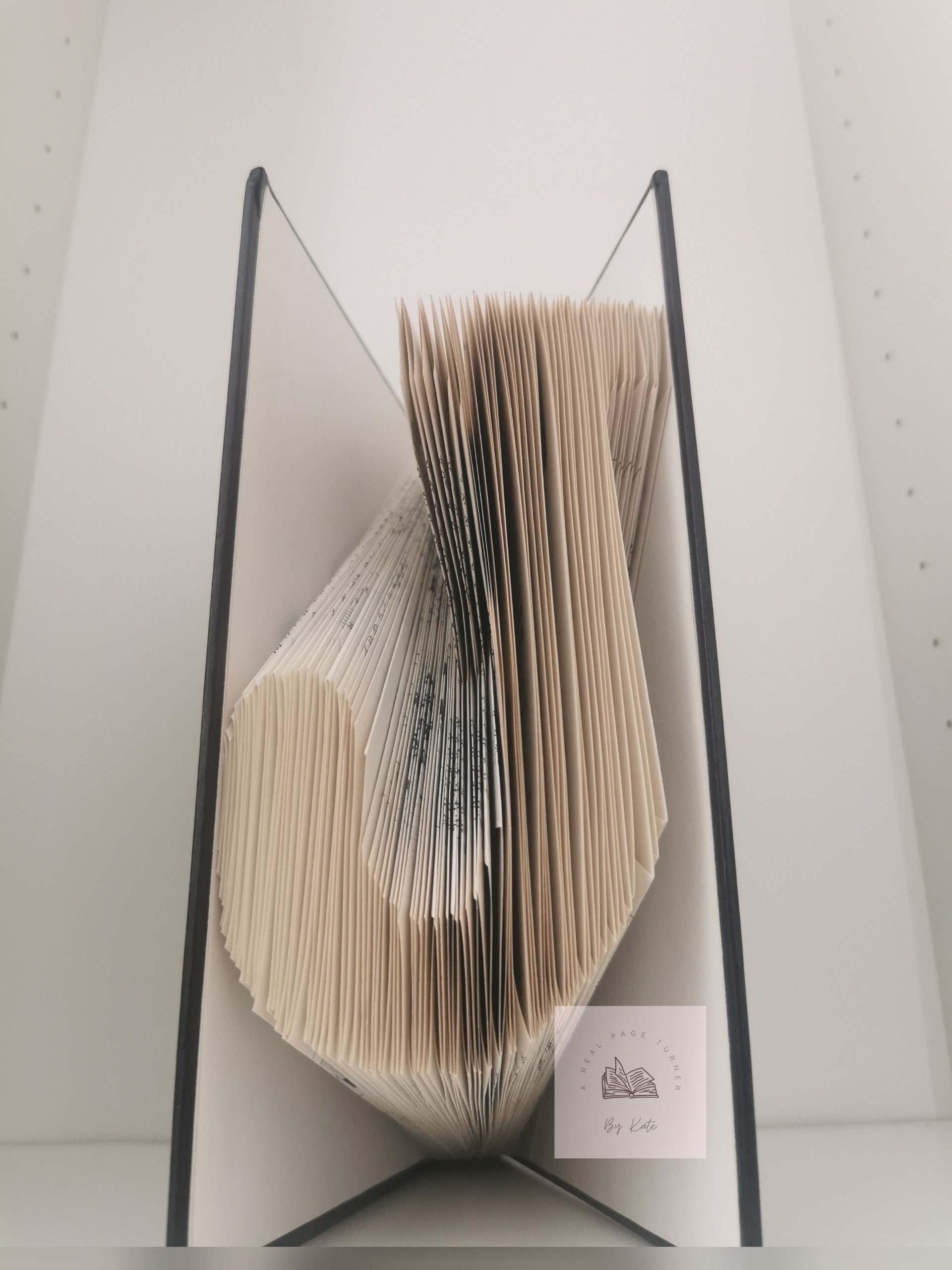 Book Folding Pattern - Letter J - Initials - Instructions - Special ...