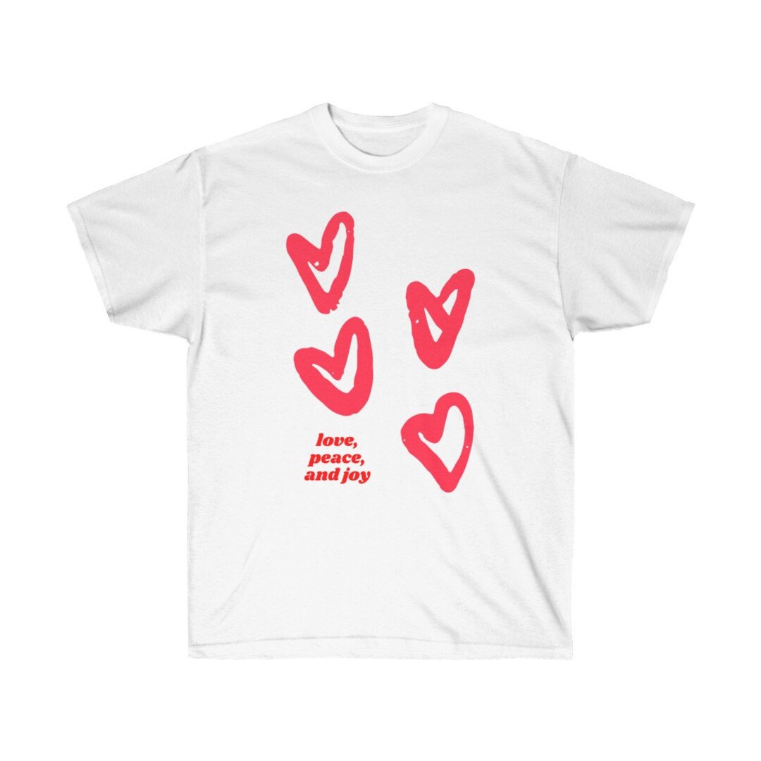 Heart Love Shirts, Multiple Love Heart T-shirts Matching Valentine's ...