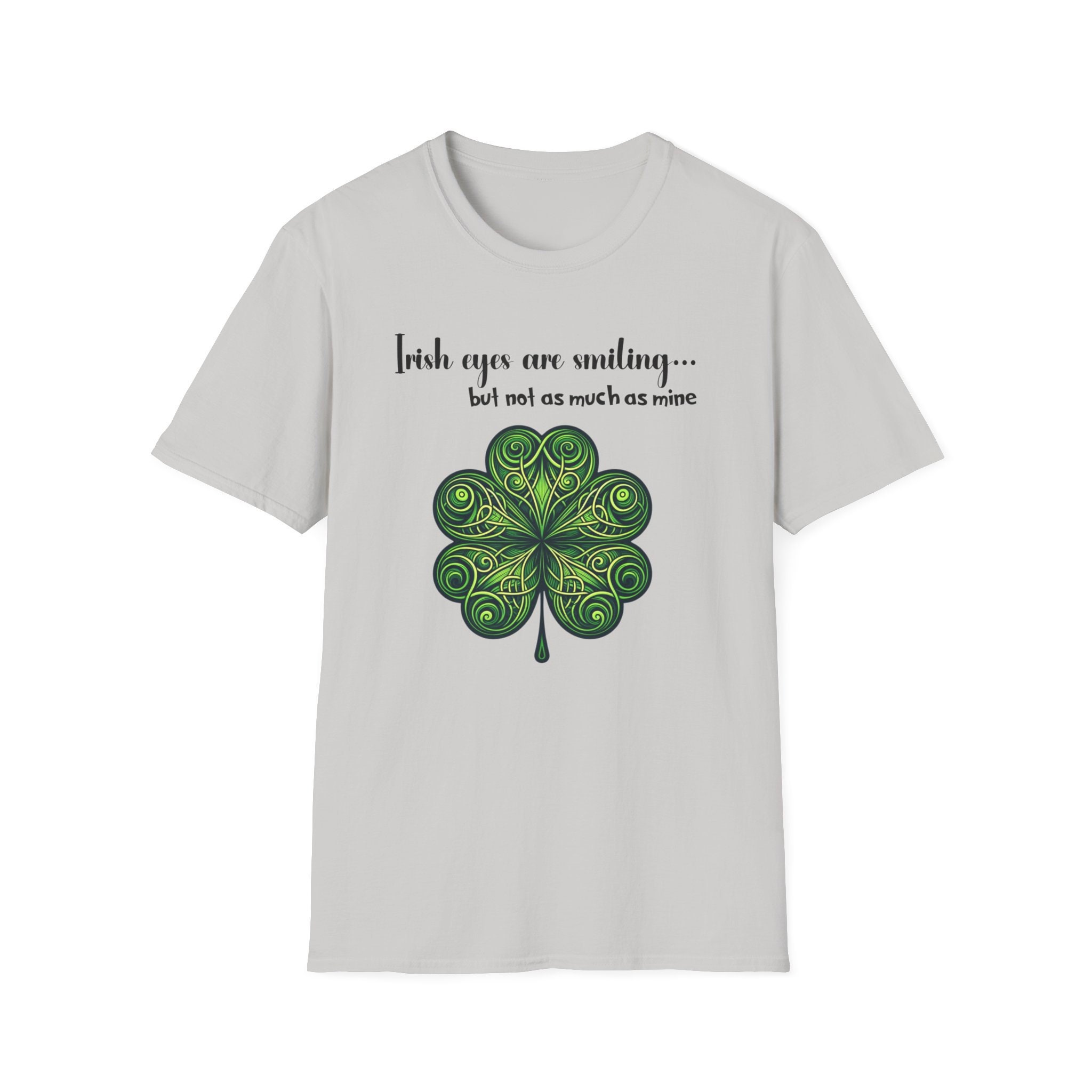 Irish Eyes T-shirt, Green Irish Eyes Tee, Lucky Irish Eyes Shirt, St ...