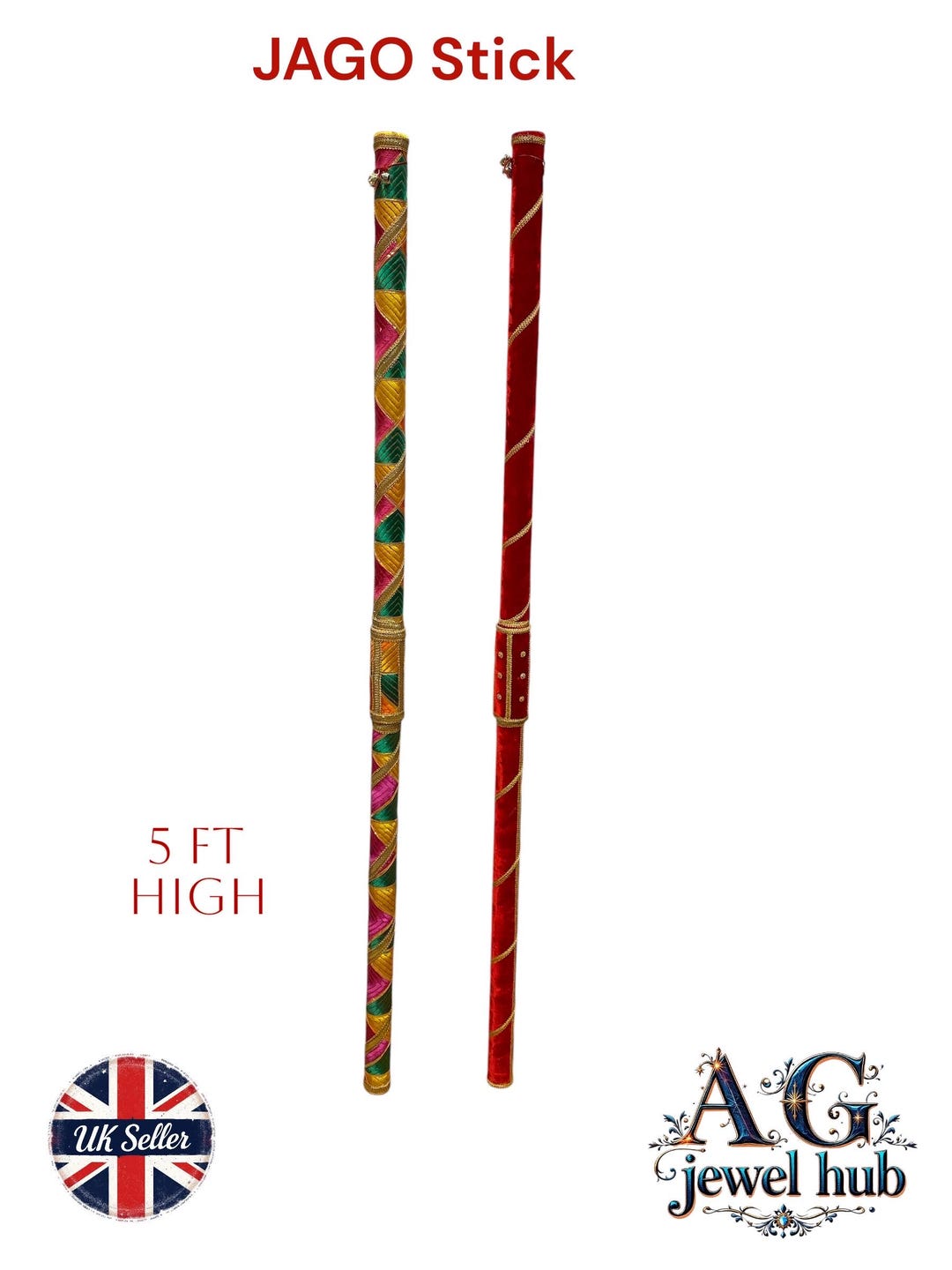 Indian Wedding Jaggo Dance Sticks: Punjabi Party Decor - Etsy