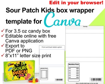 Sour Patch Kids Party | Etsy