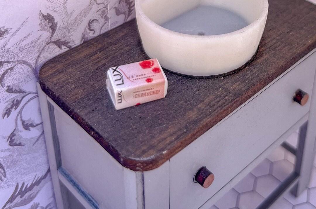Dollhouse 1/12 Scale Miniature Soap Bar - Etsy