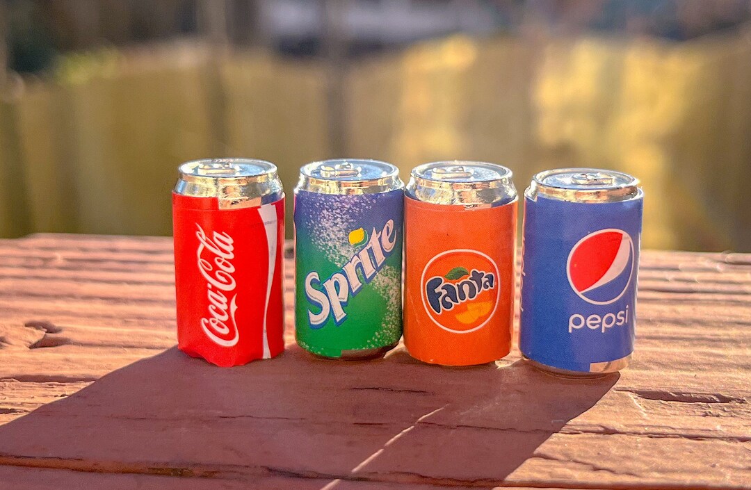Dollhouse 1/6 Scale Miniature Soda Can - Etsy