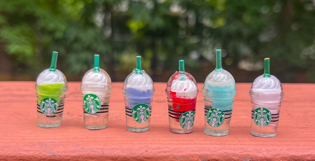 Dollhouse 1/12 Scale Miniature Starbucks Drink Cup - Etsy