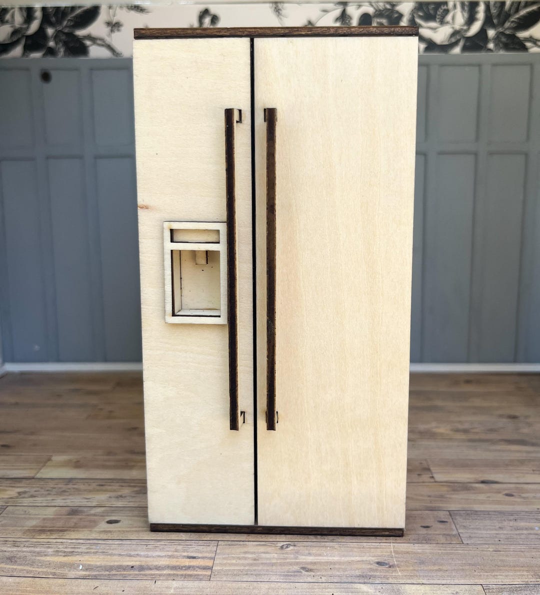 DIGITAL FILE! Dollhouse Refrigerator Kit: 1/12 Scale Miniature French ...