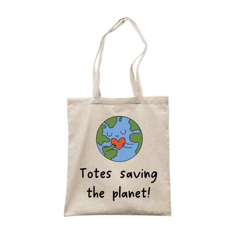 Totes Saving the Planet Eco Friendly Earth Tote Bag - Etsy UK