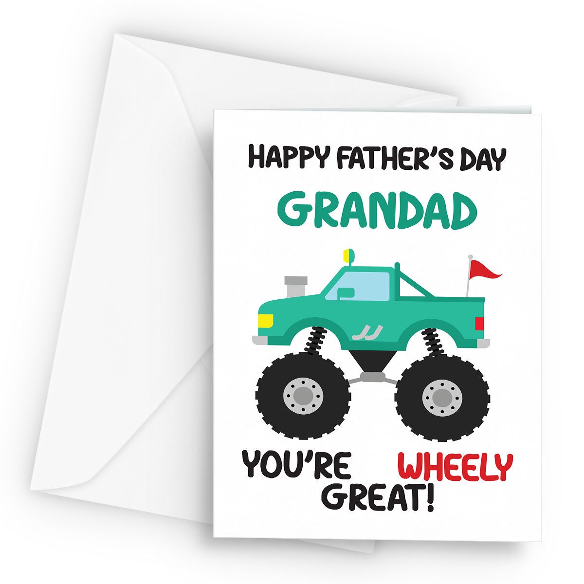 You're Wheely Great Grandad Father's Day Card A5 - Etsy