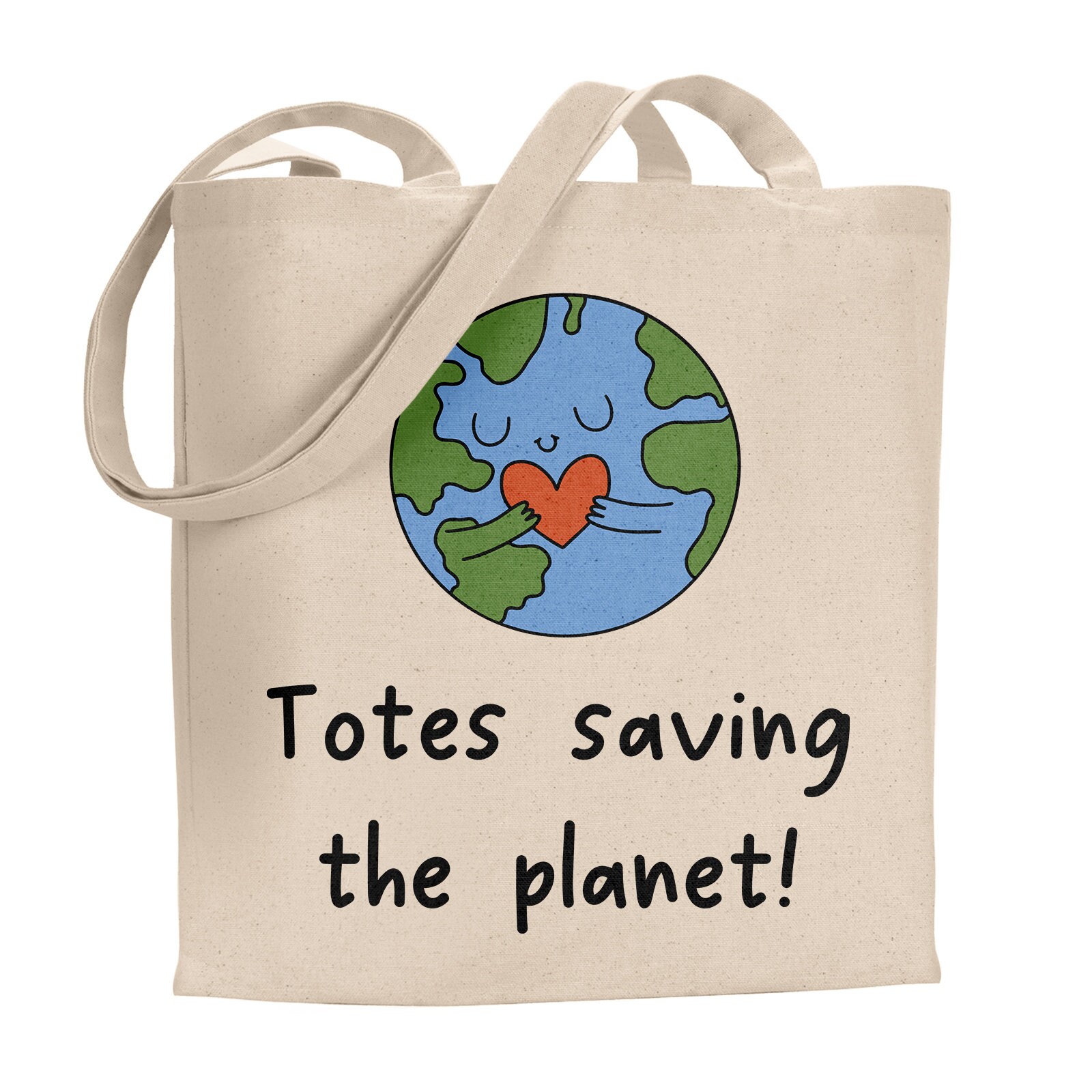 Totes Saving the Planet Eco Friendly Earth Tote Bag - Etsy UK