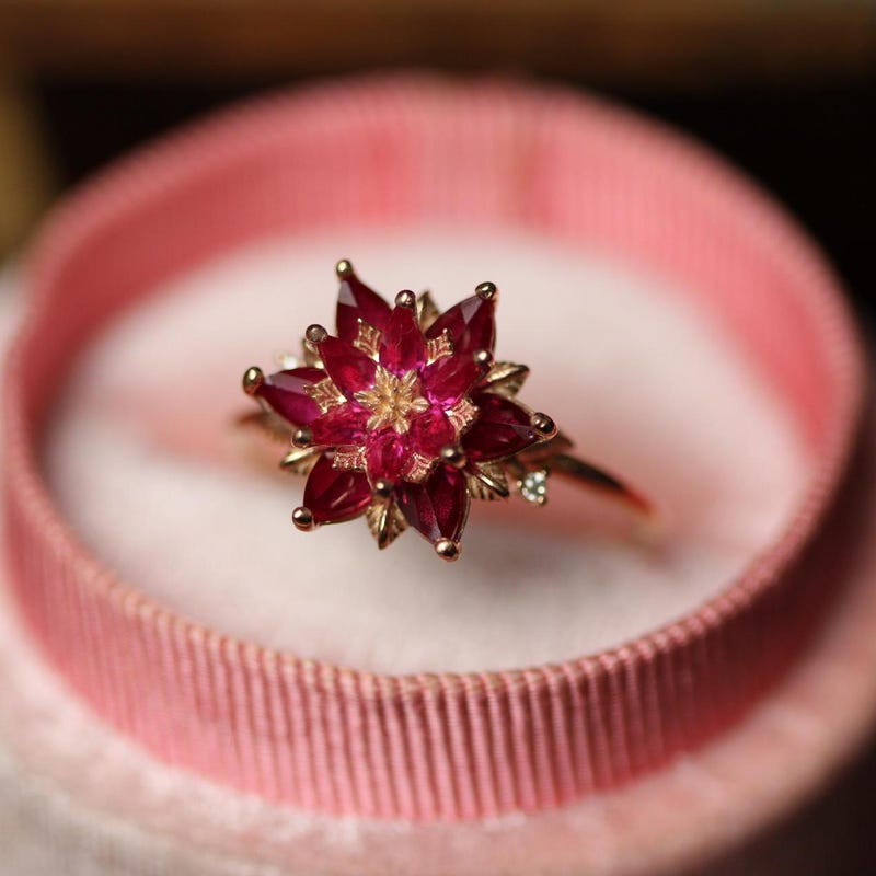 Ruby Rings for Women - Etsy