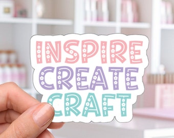 Crafting Sticker for Card Maker, Craft Room Decor, Craft Supplies ...