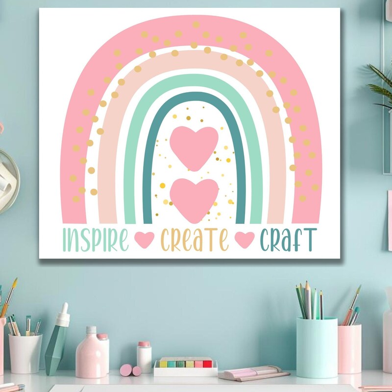 Craft Room Wall Art - Etsy