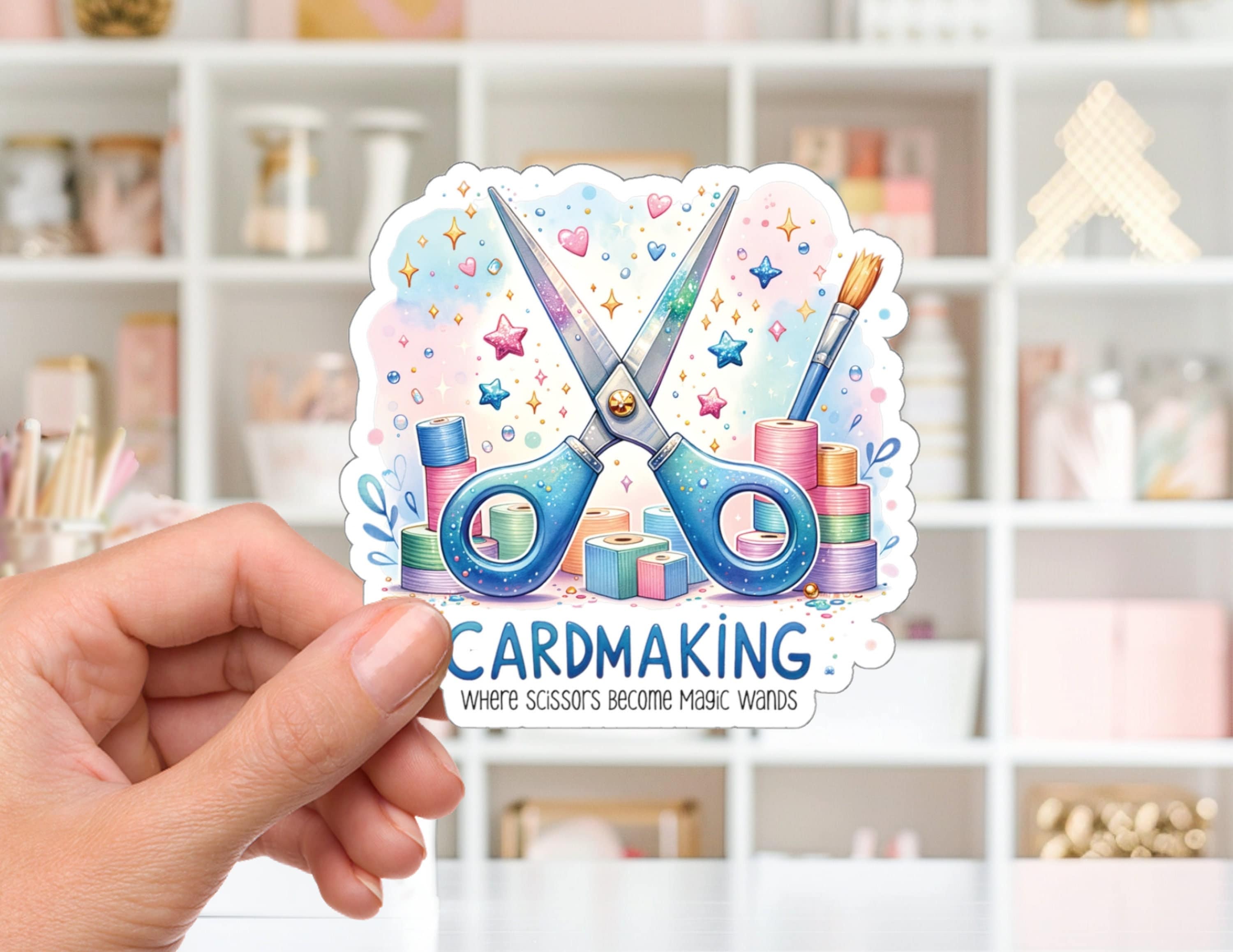 Crafting Sticker for Card Maker, Craft Room Decor, Craft Supplies ...