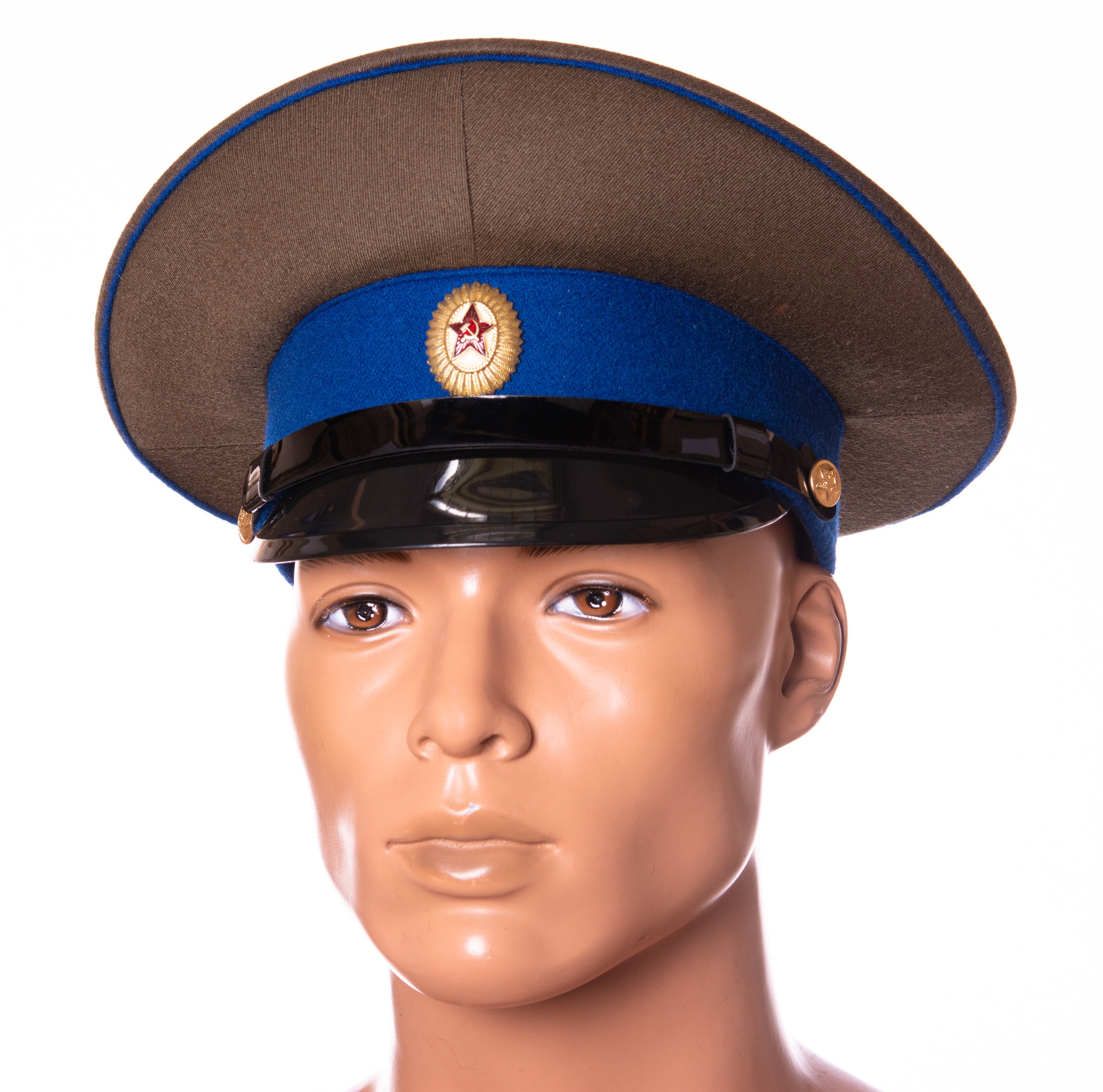 Russian Officer cap KGB Size 7 3/4 US 62 cm USSR Soviet | Etsy