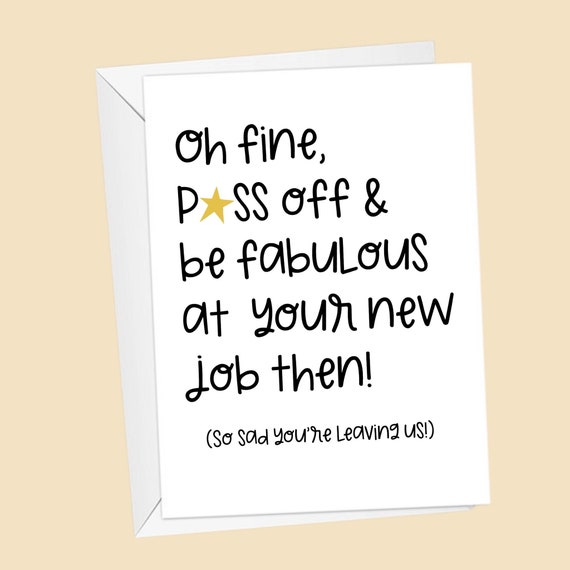 Good Luck New Job Meme