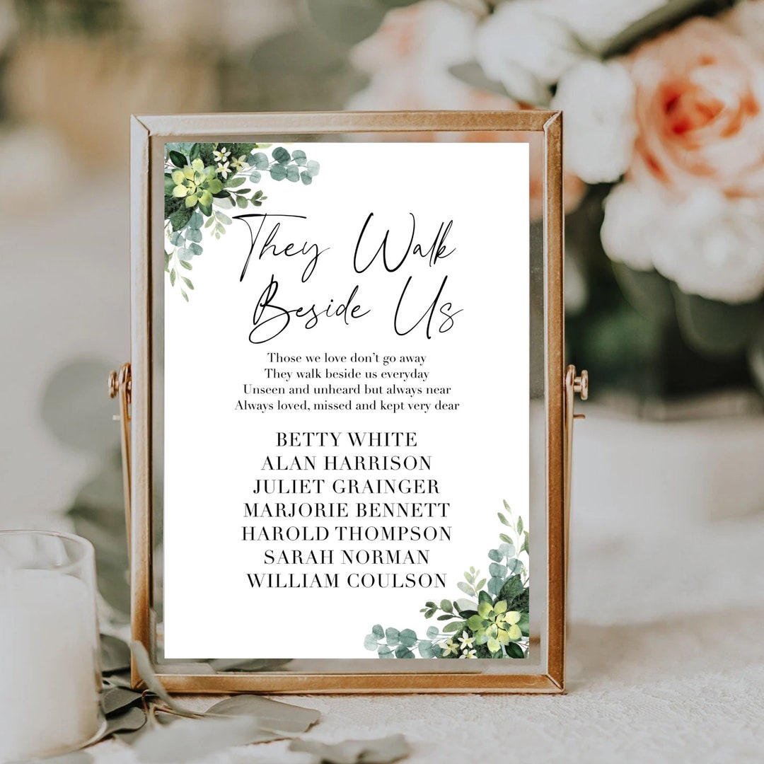 They Walk Beside Us, Loved Ones, Loving Memory, People Who Couldn’t Be ...