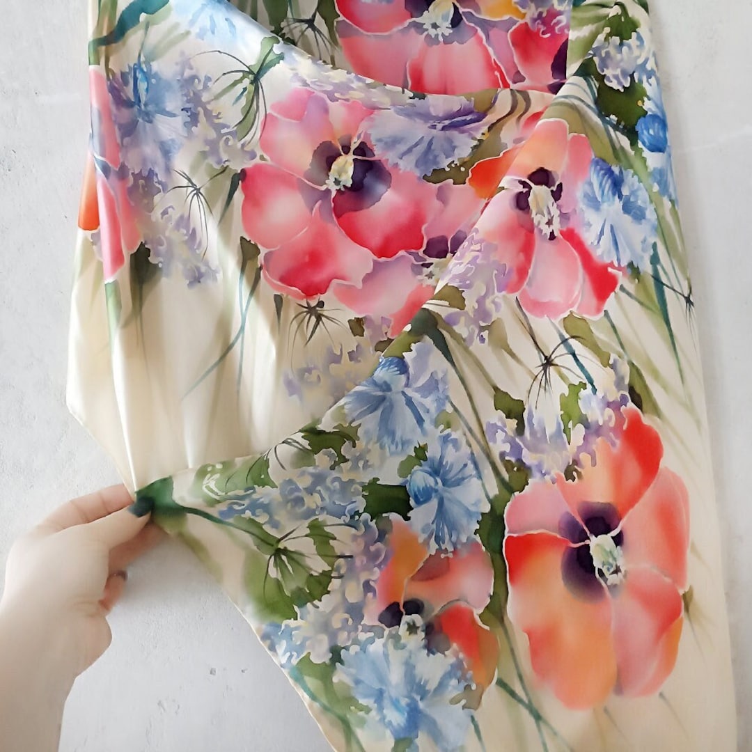 Poppy Romance Moment, Strong Impression Her Gift, Realy Hand Paint ...