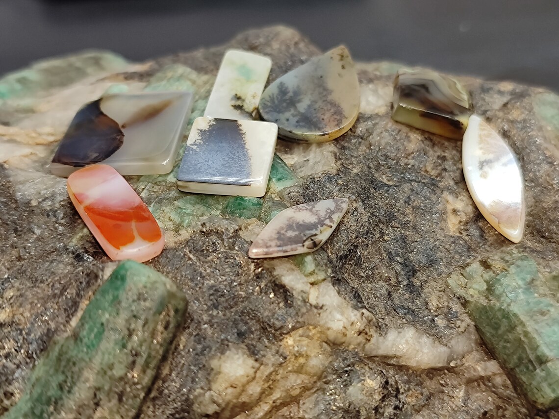 Beautiful Landscape Agate Cabochon Wholesale Natural - Etsy UK