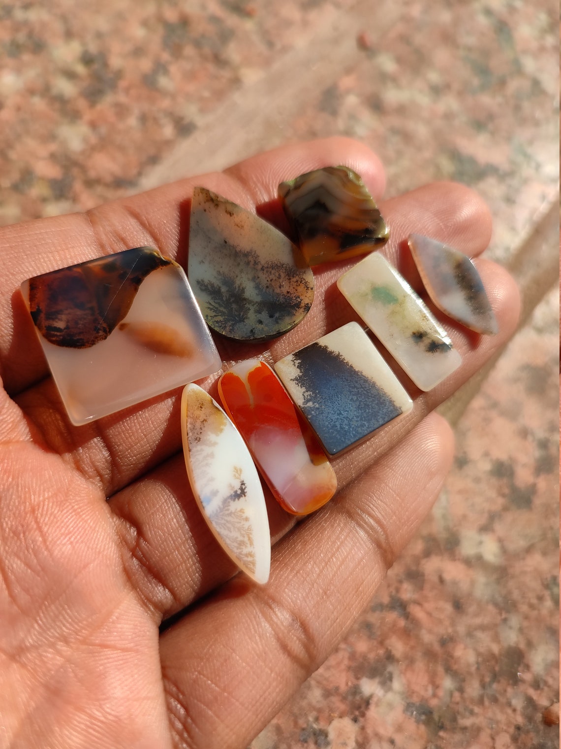 Beautiful Landscape Agate Cabochon Wholesale Natural - Etsy UK
