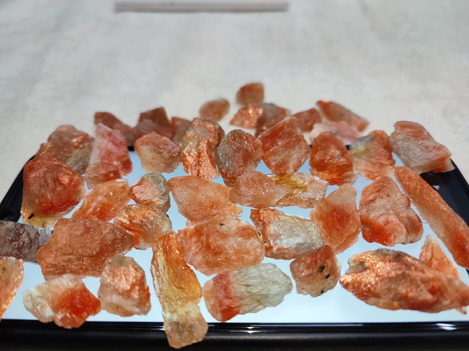 Sunstone Raw Crystal - Fire Sunstone Raw Stone - Healing Crystal ...