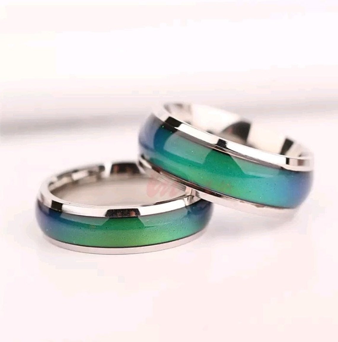 Mood Colour Changing Rings Fun Colourful Heat Change Mood | Etsy