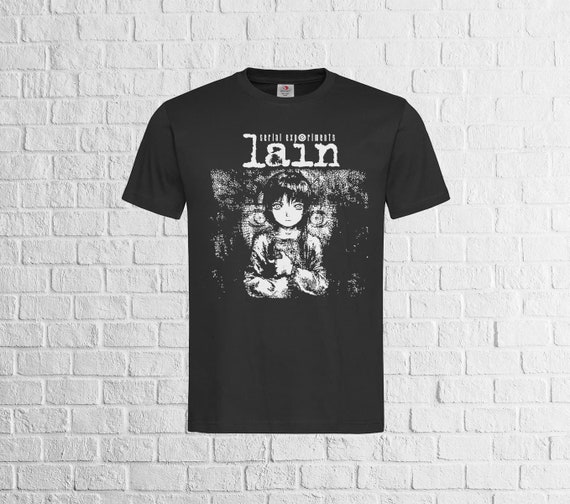 Serial Experiments Lain Faded Character Art Unisex Crew Neck - Etsy