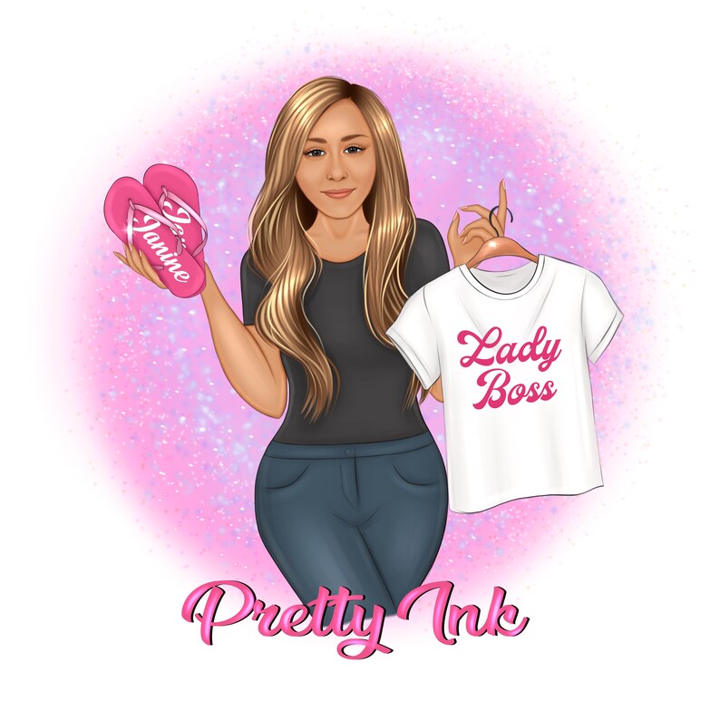 Custom Portrait Logo Cartoon Logo Portrait Portrait Custom | Etsy