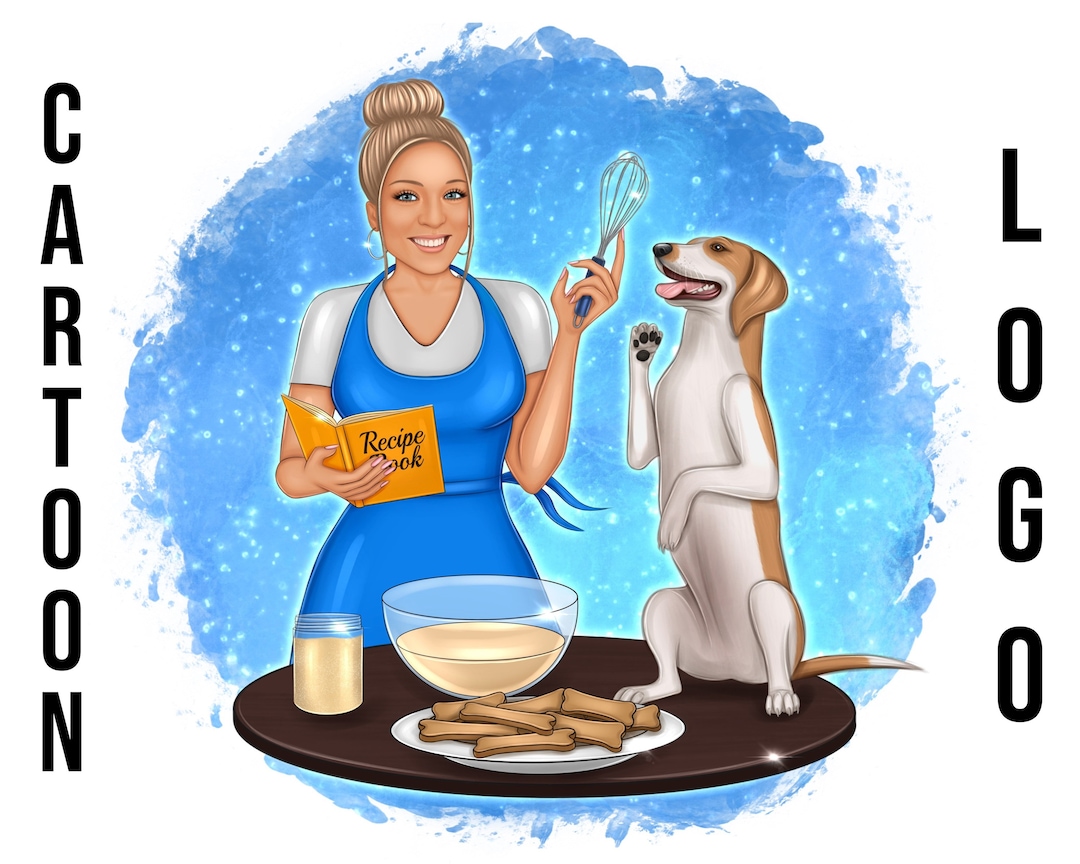 Custom Portrait Logo, Cartoon Logo Portrait, Custom Avatar, Business ...