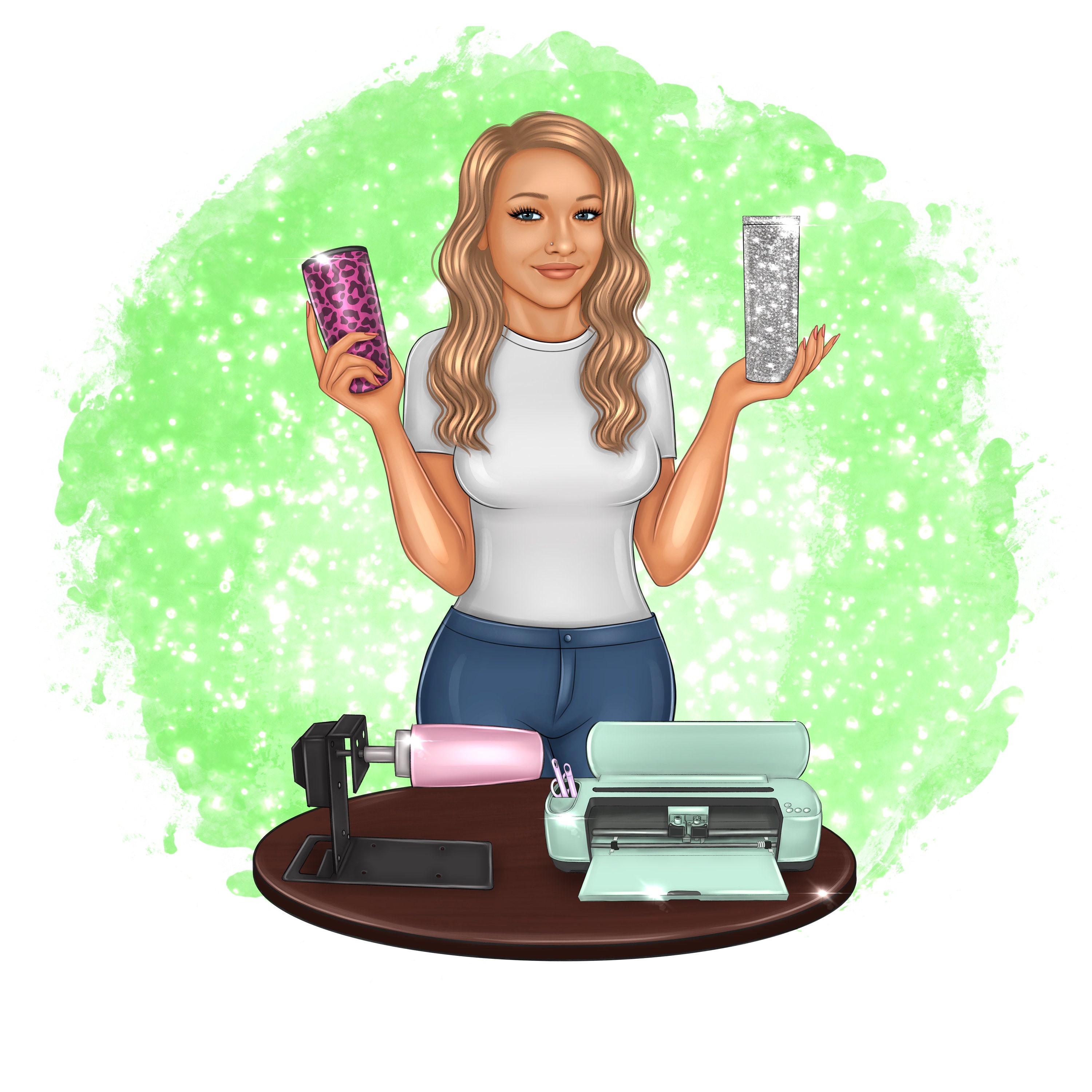 Custom Portrait Logo Cartoon Logo Portrait Custom Avatar | Etsy