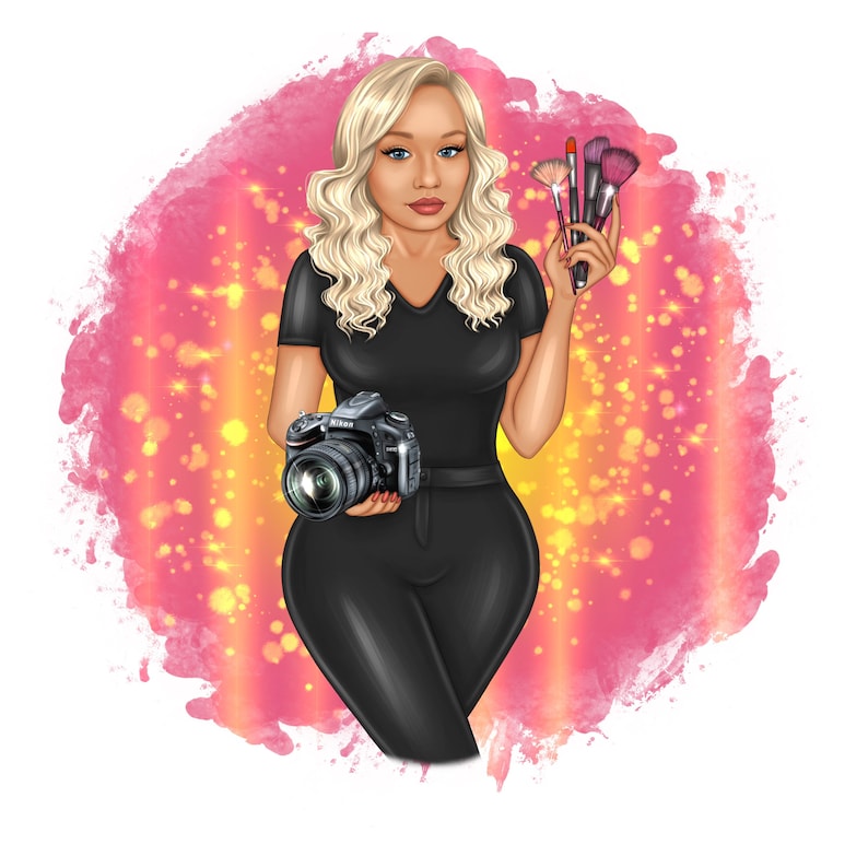 Custom Portrait Logo Cartoon Logo Portrait Portrait Custom | Etsy