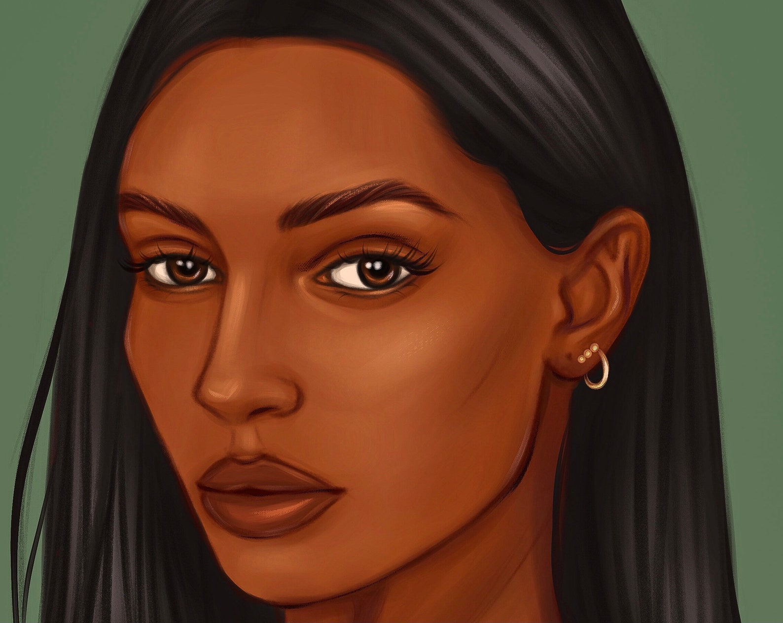 Custom Cartoon Portrait From Photo | Etsy