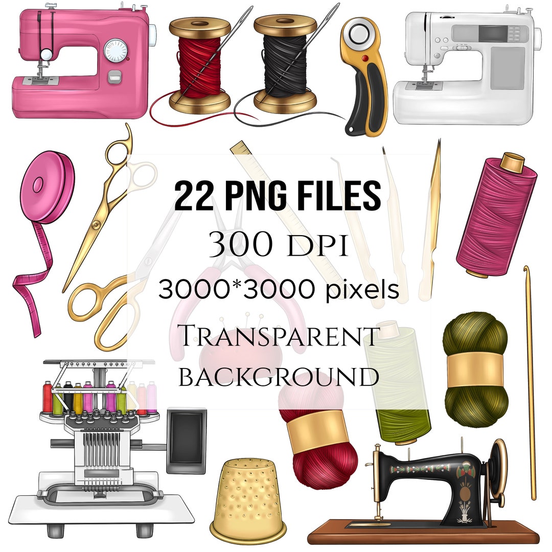 Craft Business PNG, Download for Sublimation, Diy Tools, Embroidery ...